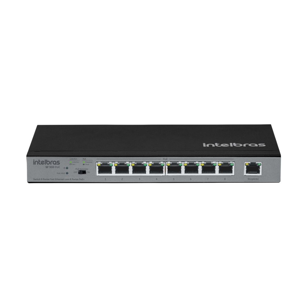 SWITCH 09P FAST COM 08P POE - SF 900 HI-POE